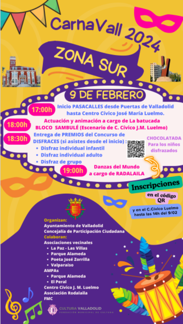 Actividades en Carnaval | Portal Web del Ayuntamiento de Valladolid